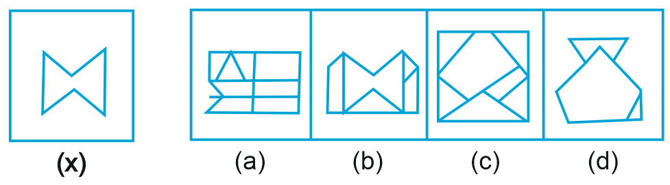 Embedded Figures Test Online Free Questions for Competitive Exams