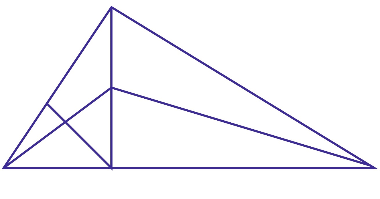 How Many Triangles In The Figure Below 46 Examsbook